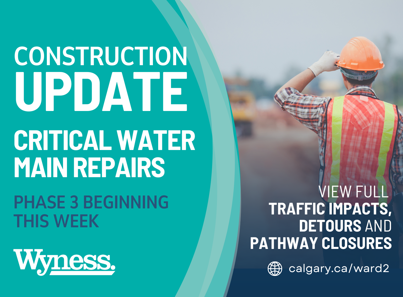 Construction Update: Water Main Repair Phase 3